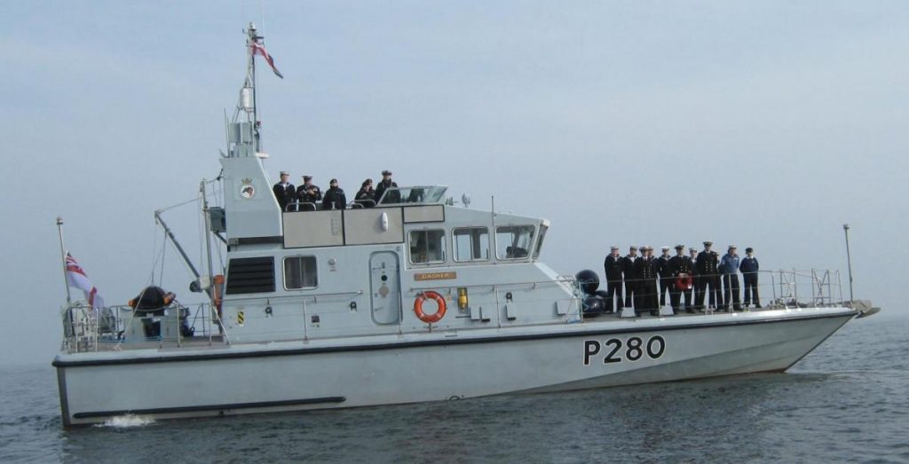 HMS Dasher P280 Armour - ASL GRP - lightweight composite armour and ...